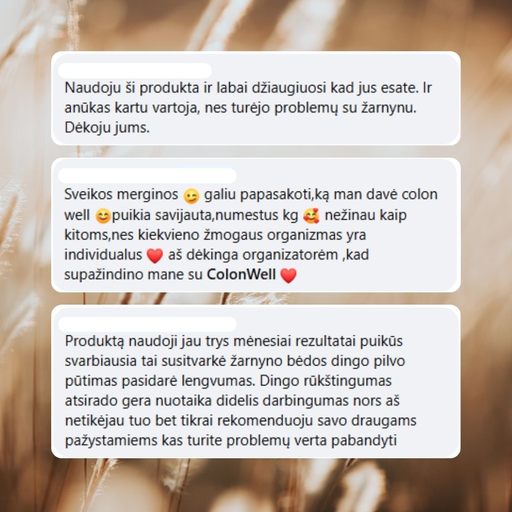 ColonWell Active - herb and seed mixture (with fruits and vitamins ...
